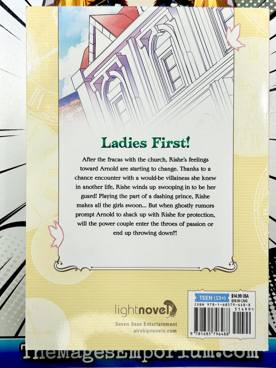 Seven Seas's 7th Time Loop Vol 4 Light Novel The Villainess Enjoys a| The Mage's Emporium