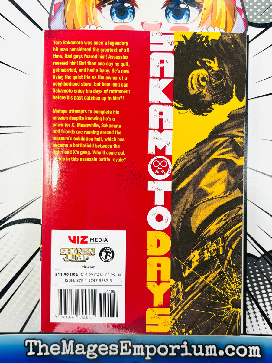 Viz Media's Sakamoto Days Vol 17 Manga for only 5.99 at The Mage's| The Mage's Emporium