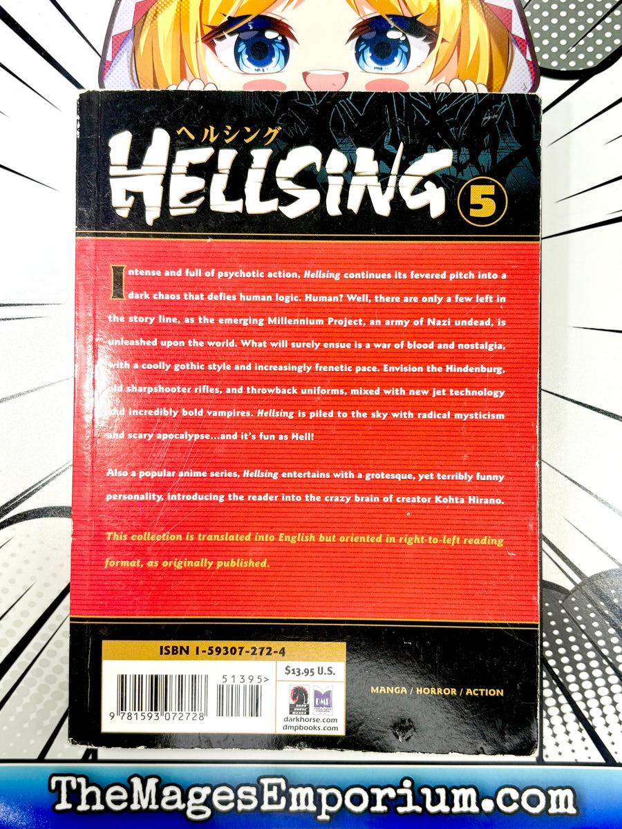 Dark Horse Comics's Hellsing Vol 5 Manga for only 5.99 at The Mage's| The Mage's Emporium
