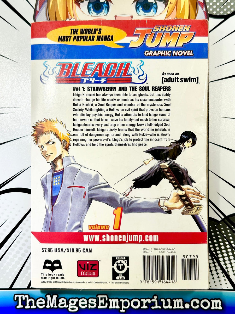 Viz Media's Bleach Vol 1 Manga for only 5.99 at The Mage's Emporium!| The Mage's Emporium
