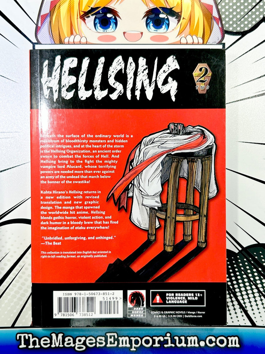 Dark Horse's Hellsing Vol 2 Manga for only 5.99 at The Mage's| The Mage's Emporium