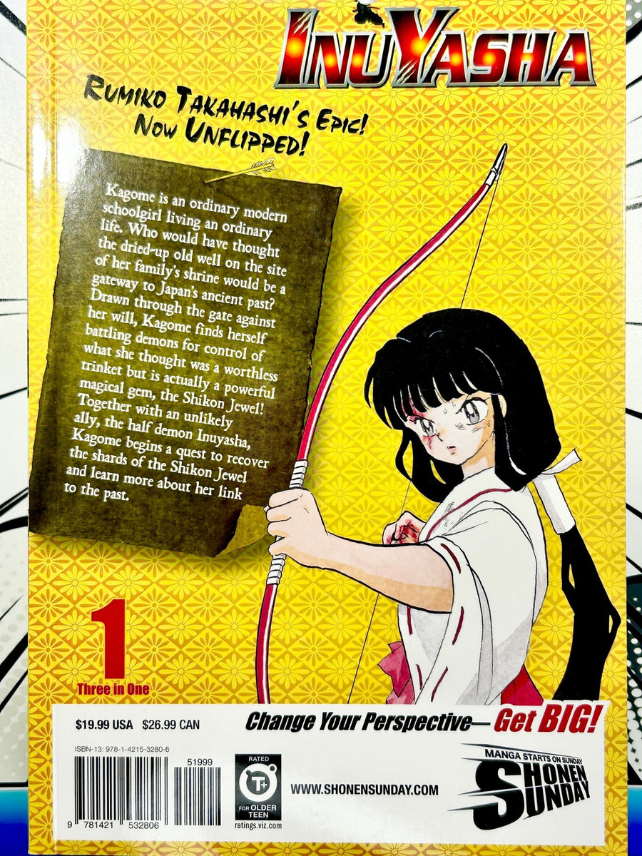 Viz Media's InuYasha Vol 1 Omnibus Manga for only 5.99 at The Mage's| The Mage's Emporium