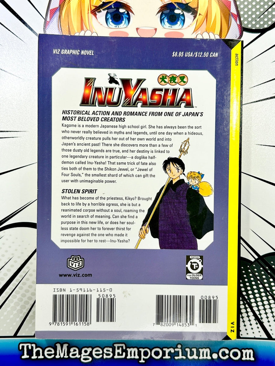 Viz Media's InuYasha Vol 8 Manga for only 5.99 at The Mage's Emporium!| The Mage's Emporium