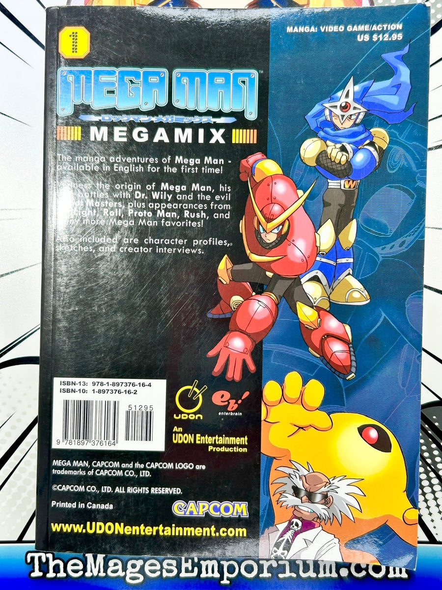 Udon's Mega Man Megamix Vol 1 Manga for only 10.99 at The Mage's| The Mage's Emporium