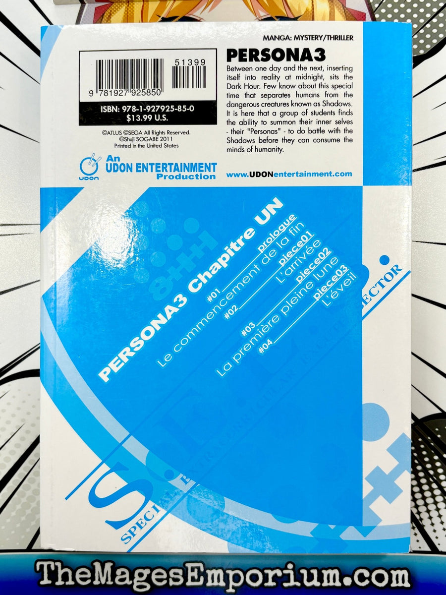 Udon's Persona 3 Vol 1 Manga for only 5.99 at The Mage's Emporium!| The Mage's Emporium