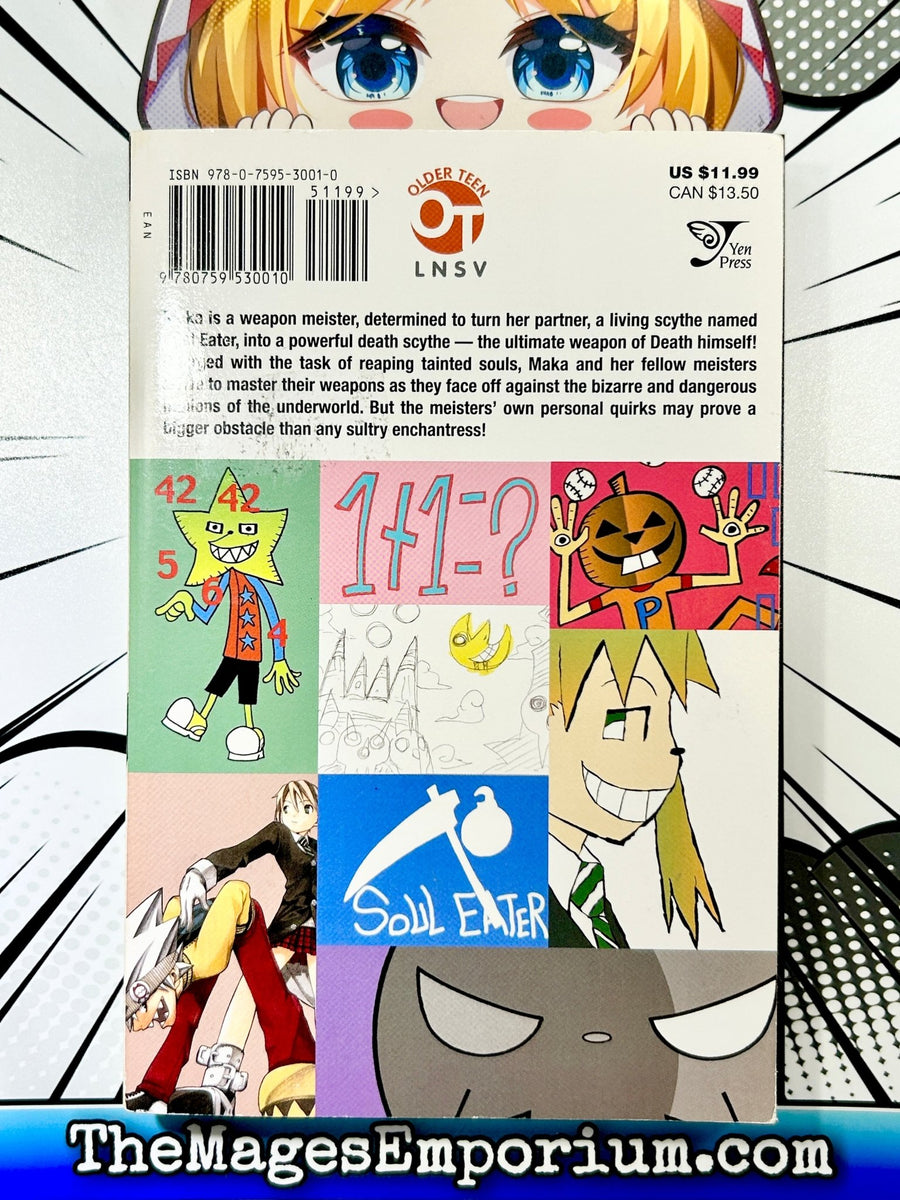 Yen Press's Soul Eater Vol 1 Manga for only 5.99 at The Mage's| The Mage's Emporium