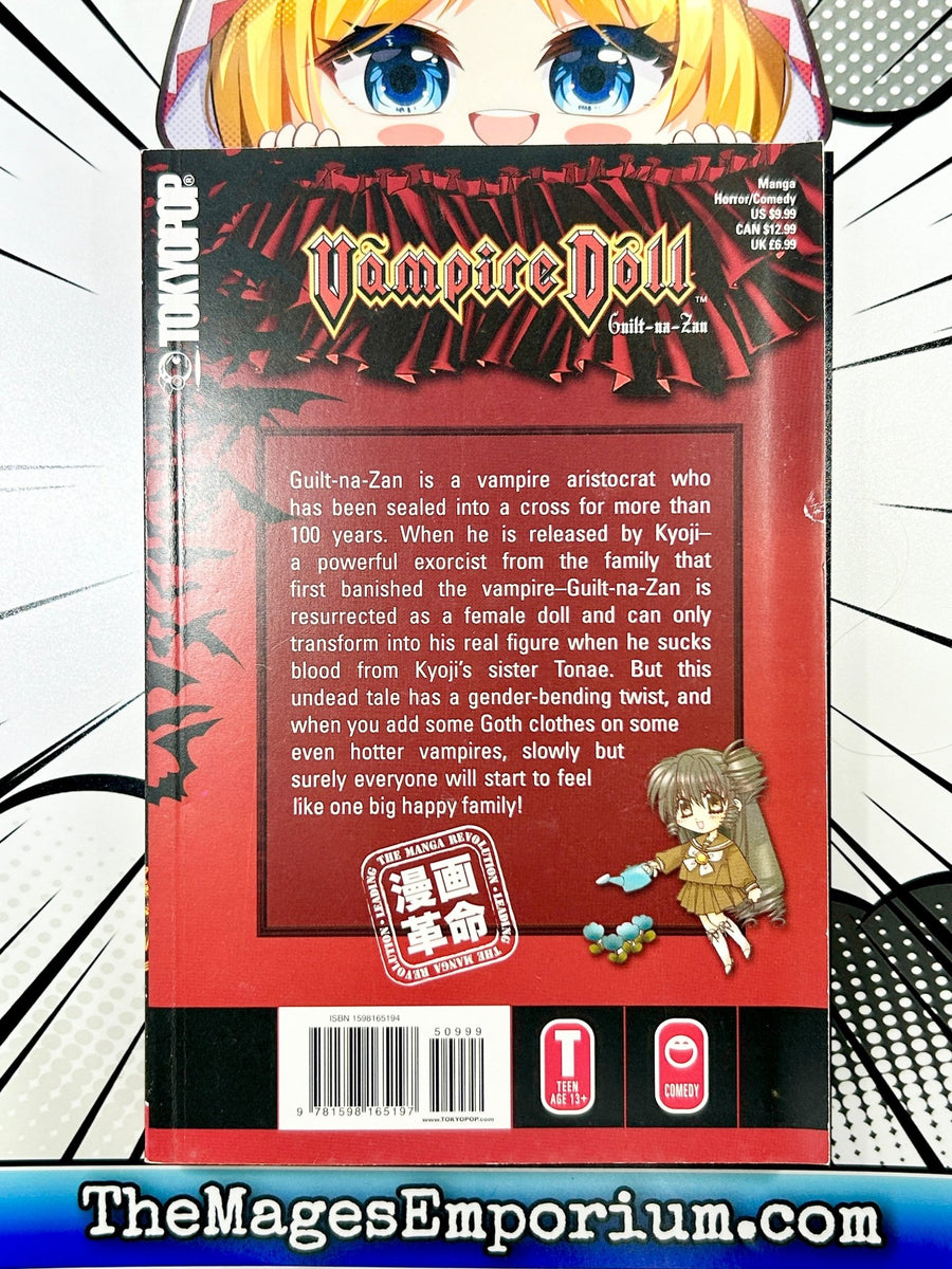 Tokyopop's Vampire Doll Vol 1 Manga for only 5.99 at The Mage's| The Mage's Emporium
