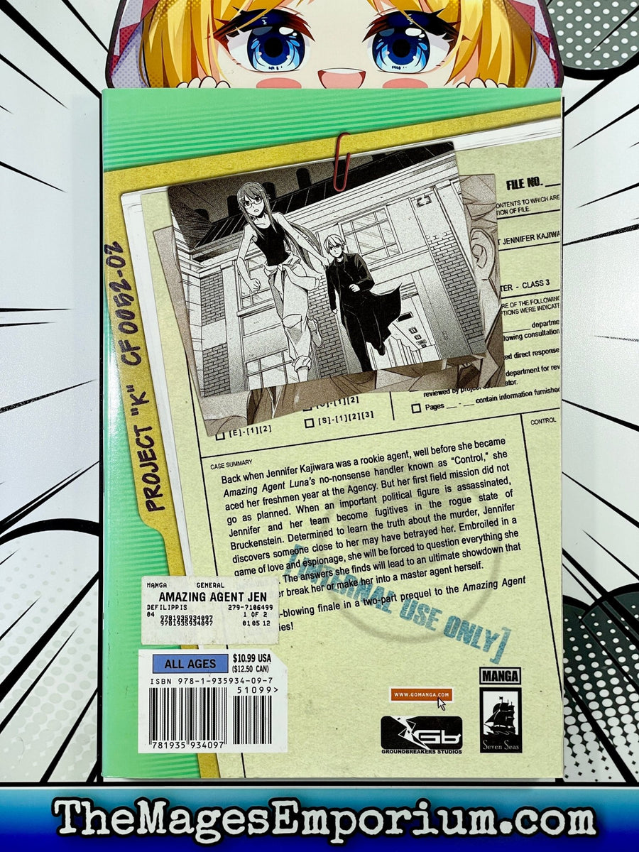 Seven Seas's Amazing Agent Jennifer Vol 2 Manga for only 10.99 at The| The Mage's Emporium