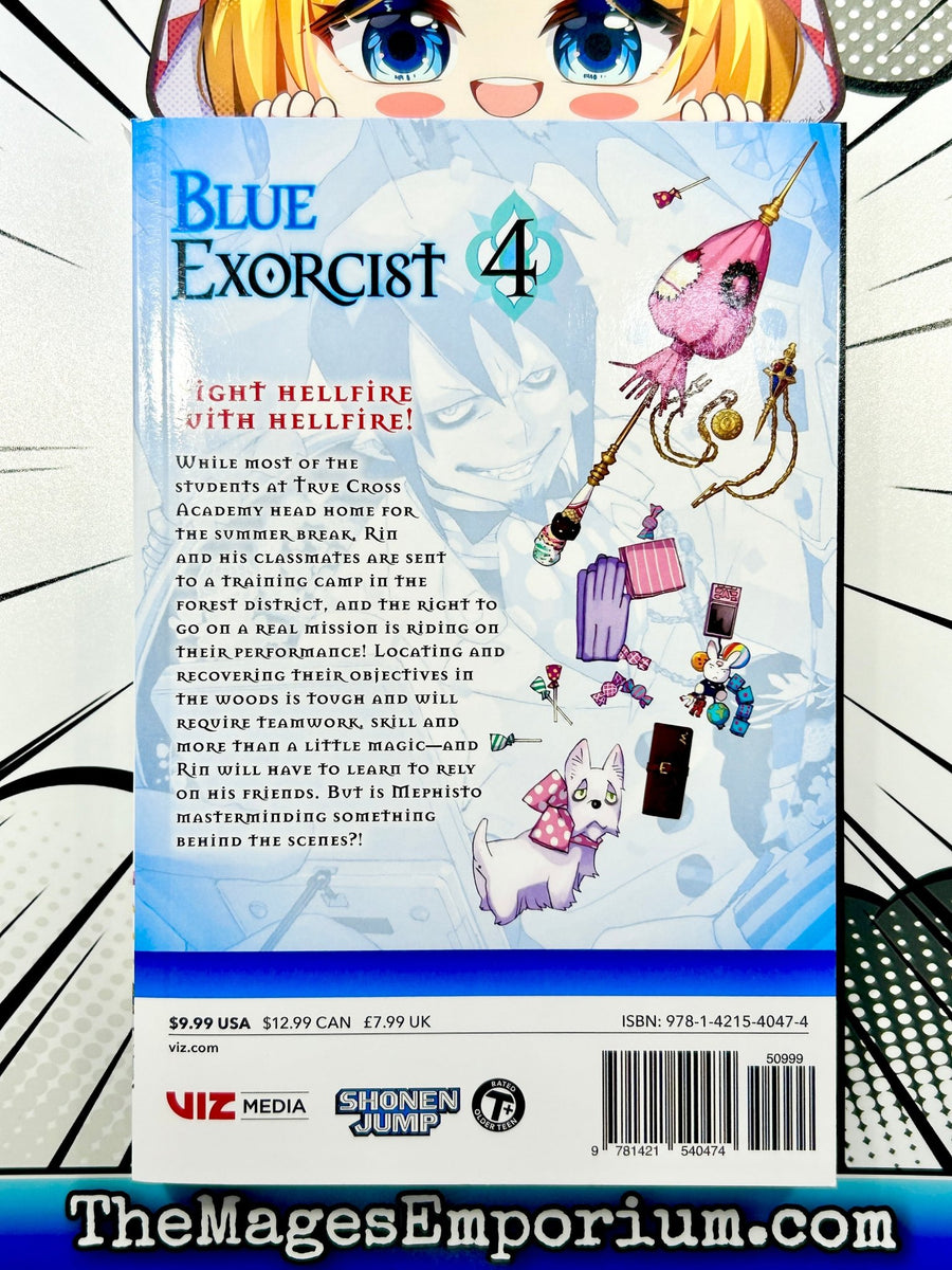 Viz Media's Blue Exorcist Vol 4 Manga for only 5.99 at The Mage's| The Mage's Emporium