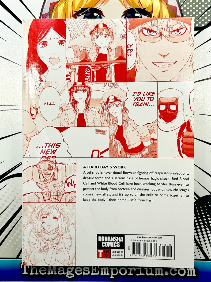 Kodansha's Cells at Work! Vol 4 Manga for only 5.99 at The Mage's| The Mage's Emporium