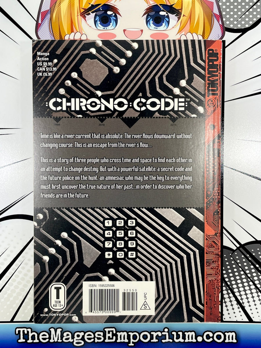 Tokyopop's Chrono Code Vol 1 Manga for only 5.99 at The Mage's| The Mage's Emporium