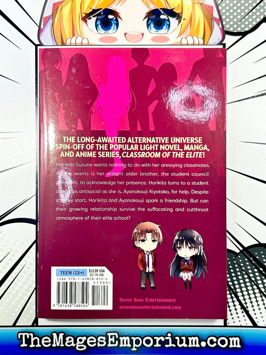 Seven Seass Classroom Of The Elite Horikita Vol 1 Manga Manga For The 6491