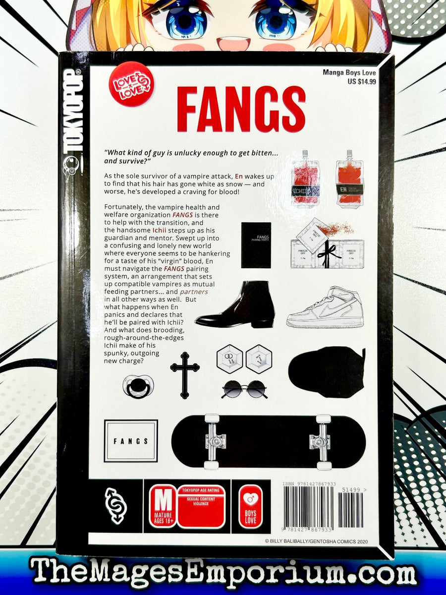 Tokyopop's Fangs Vol 1 Manga for only 5.99 at The Mage's Emporium!| The Mage's Emporium