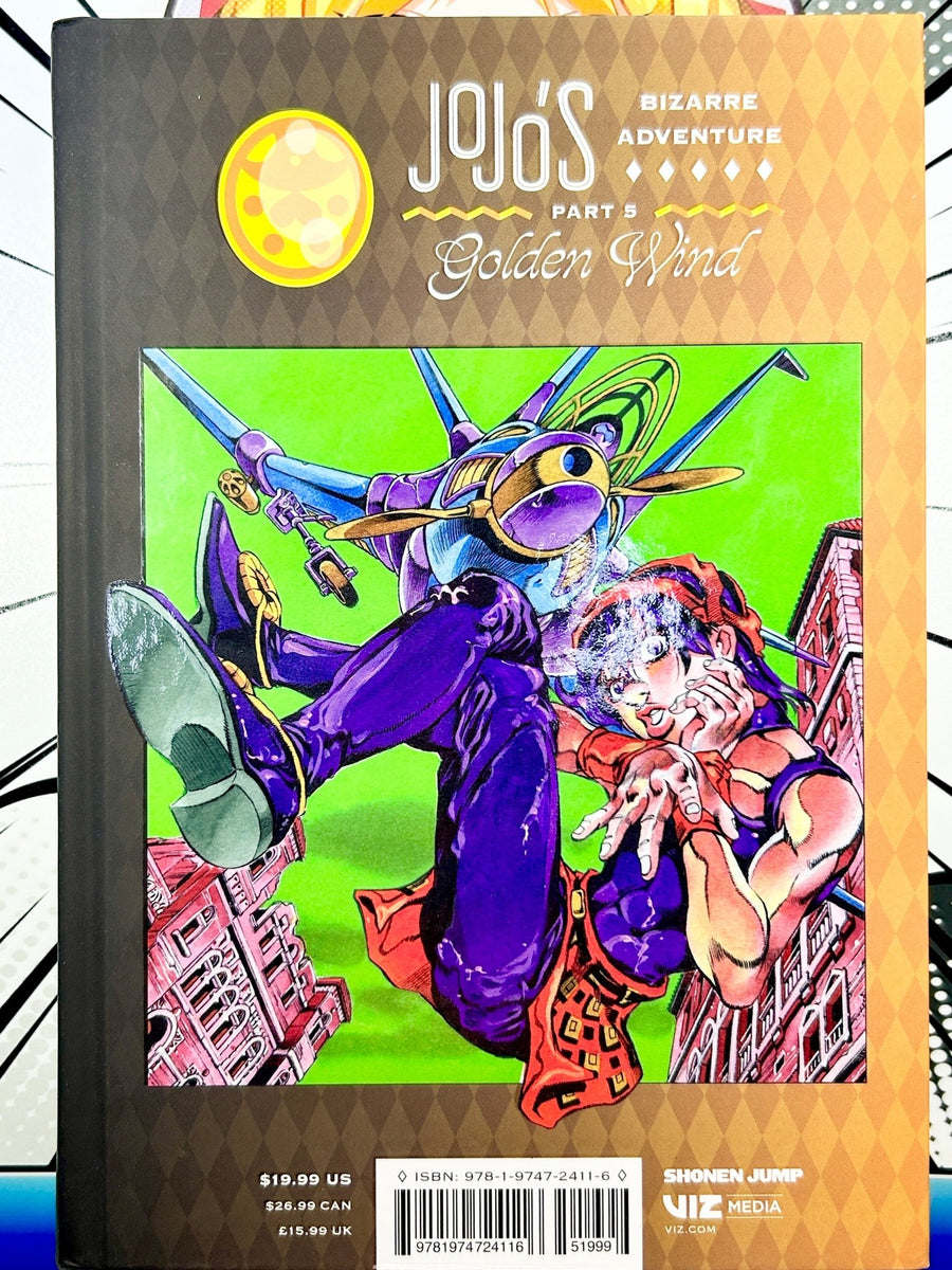 Jojo's Bizarre Adventure Part 5 Golden Wand Vol 3 - The Mage's Emporium Viz Media 2402 alltags ...