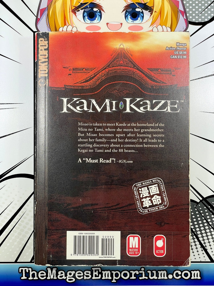 Tokyopop's Kami Kaze Vol 3 Manga for only 5.99 at The Mage's Emporium!| The Mage's Emporium
