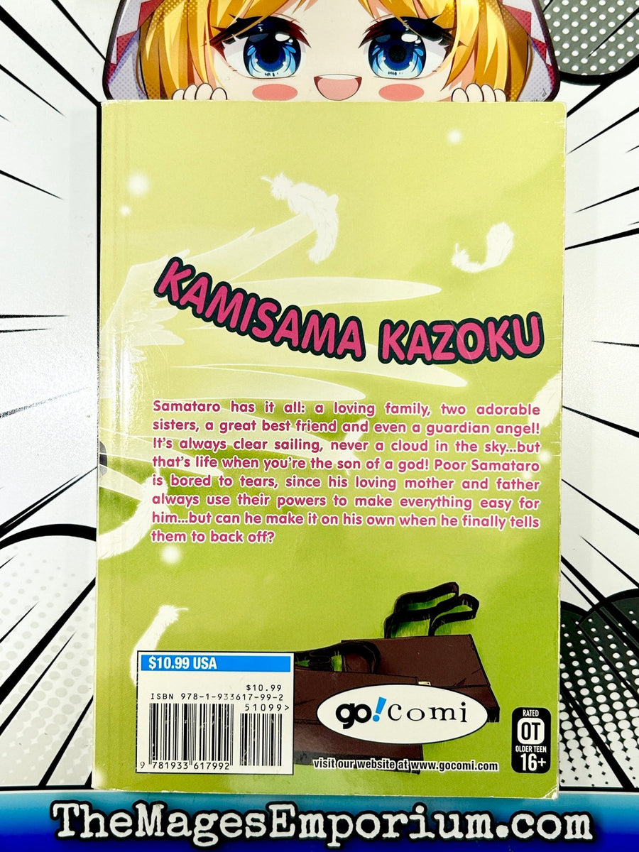 Go! Comi's Kamisama Kazoku Vol 1 Manga for only 5.99 at The Mage's| The Mage's Emporium