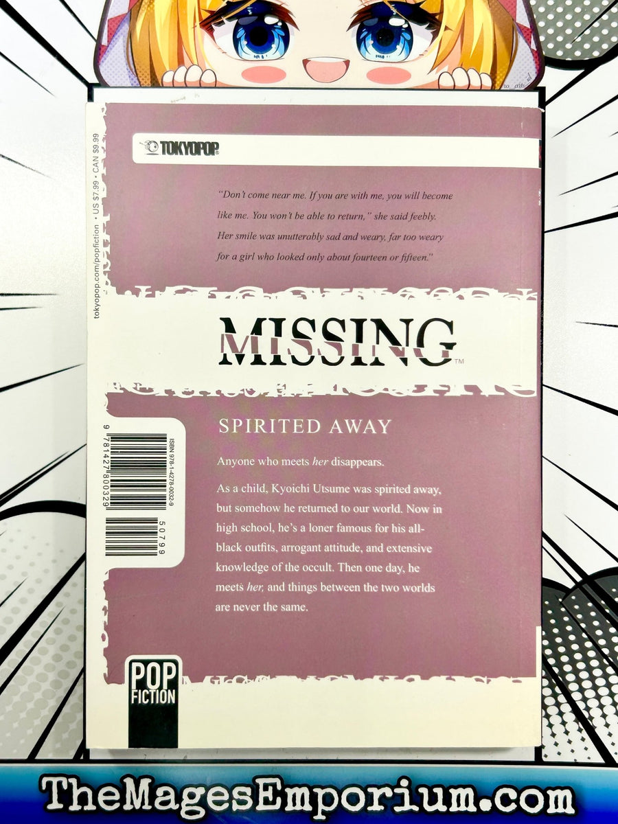 Tokyopop's Missing Spirited Away Light Novel for only 2.99 at The| The Mage's Emporium