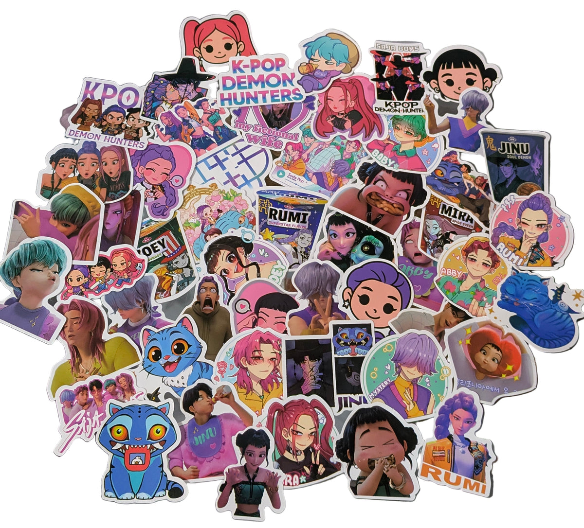 Ralphie's Funhouse's K-POP DEMON HUNTERS Sticker Pack – 50 Stickers ...