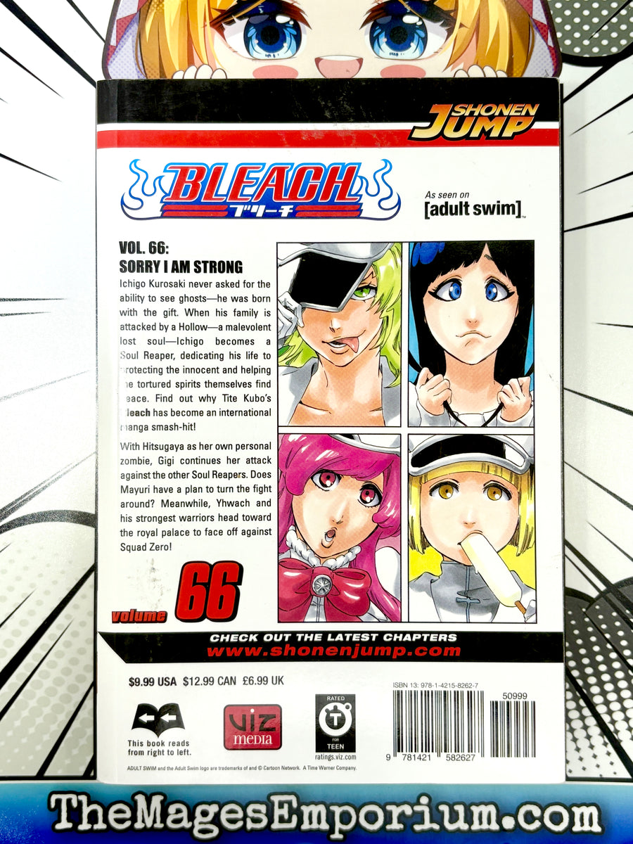 Viz Media's Bleach Vol 66 Manga for only 3.59 at The Mage's Emporium ...