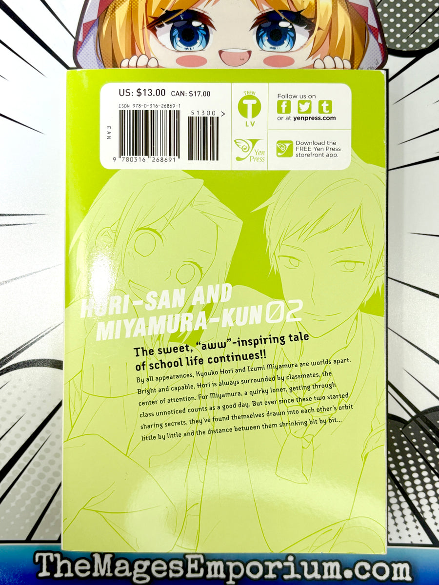 Yen Press's Horimiya, Vol. 2 Manga for only 5.99 at The Mage's| The ...