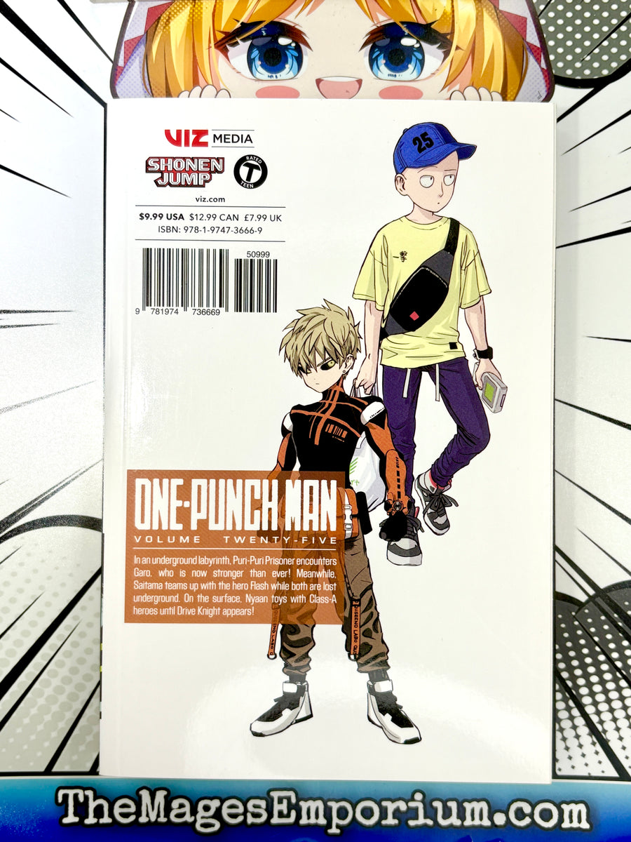 Viz Media's One-Punch Man Vol 25 Manga for only 5.99 at The Mage's| The ...
