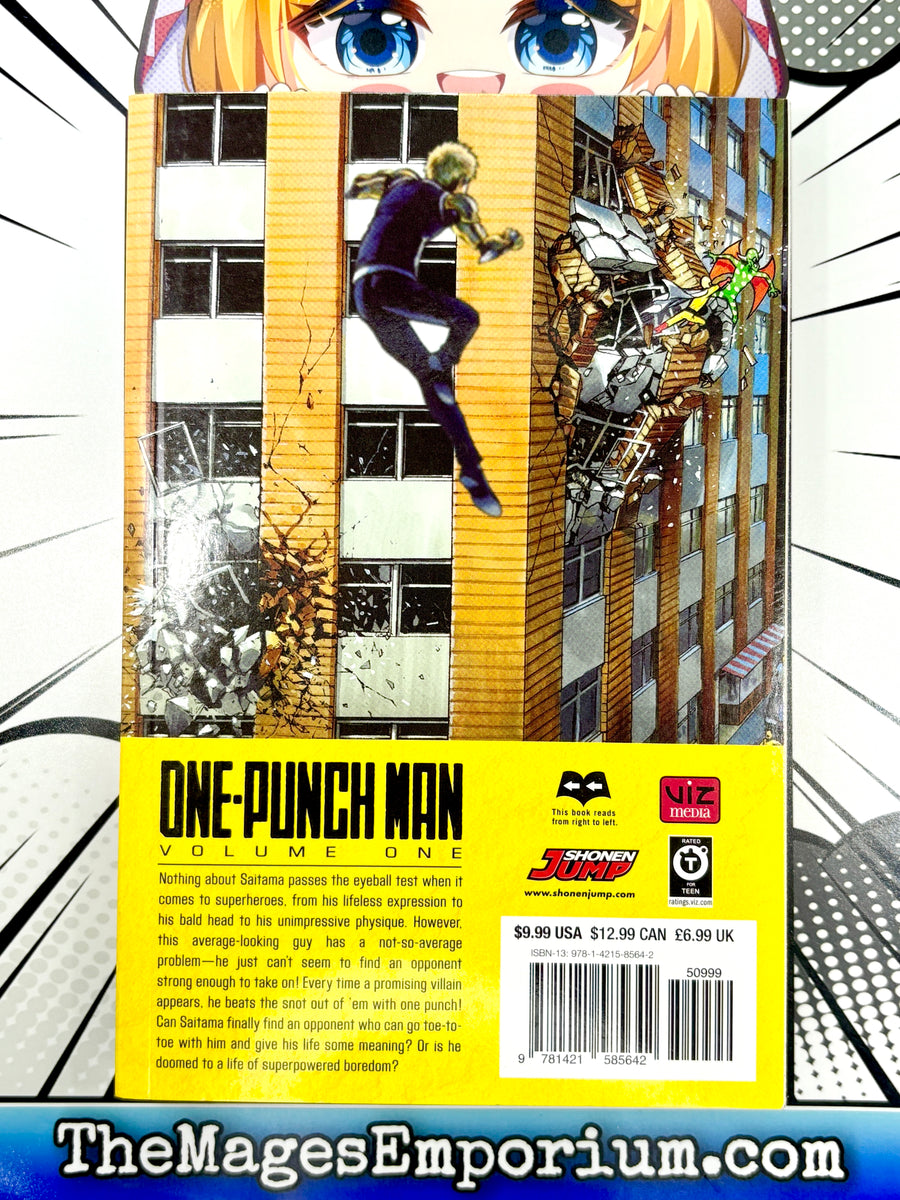 Viz Media's One-Punch Man Vol 1 Manga for only 4.79 at The Mage's| The ...