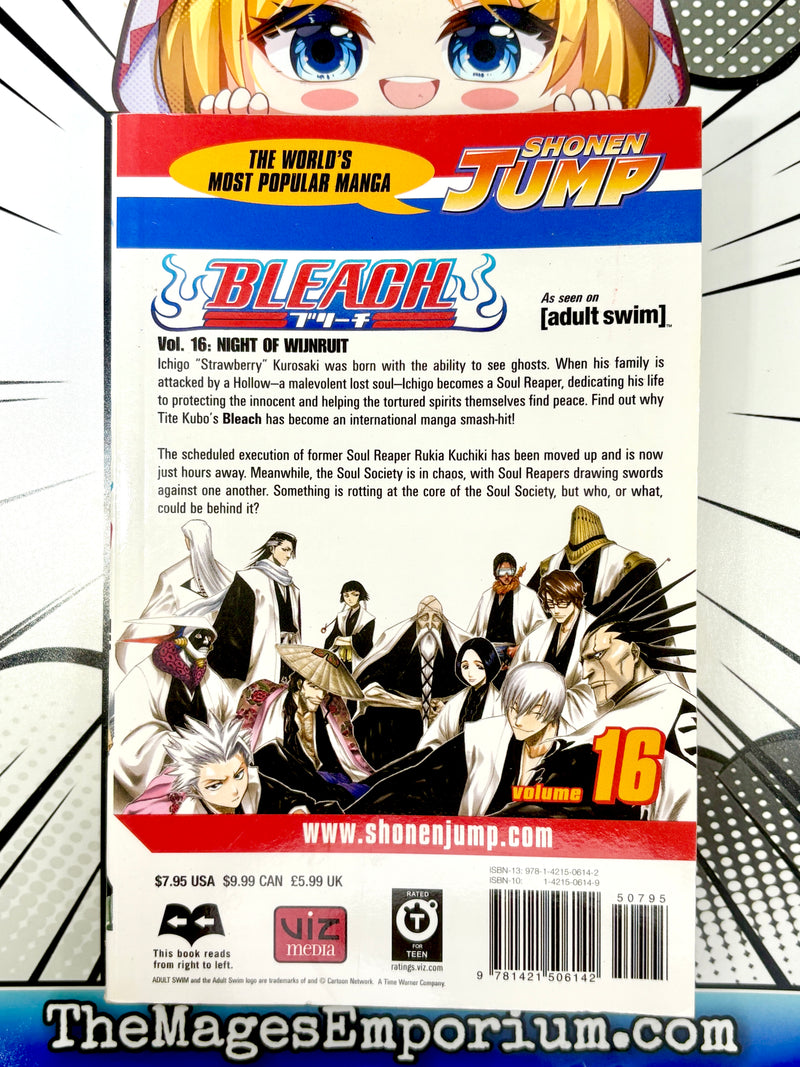 Viz Media's Bleach Vol 16 Manga for only 5.99 at The Mage's Emporium ...