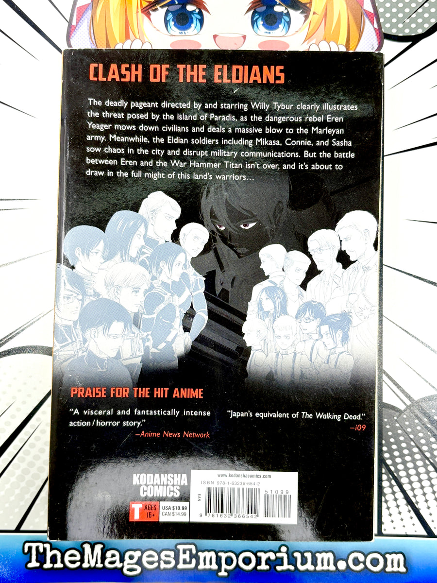 Viz Media's Attack on Titan Vol 26 Manga for only 3.59 at The Mage's ...