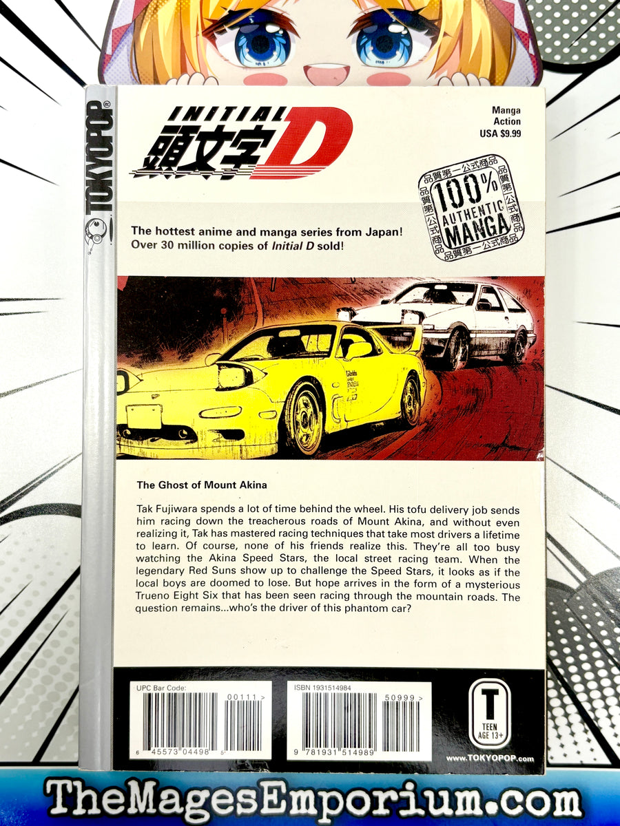 Tokyopop's Initial D Vol 1 Manga for only 5.99 at The Mage's Emporium ...