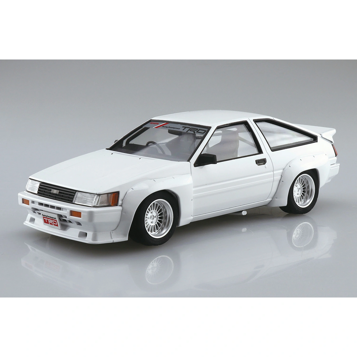 Aoshima: 1/24 TRD AE86 COROLLA LEVIN '83 (TOYOTA) Scale Model Kit #62 ...