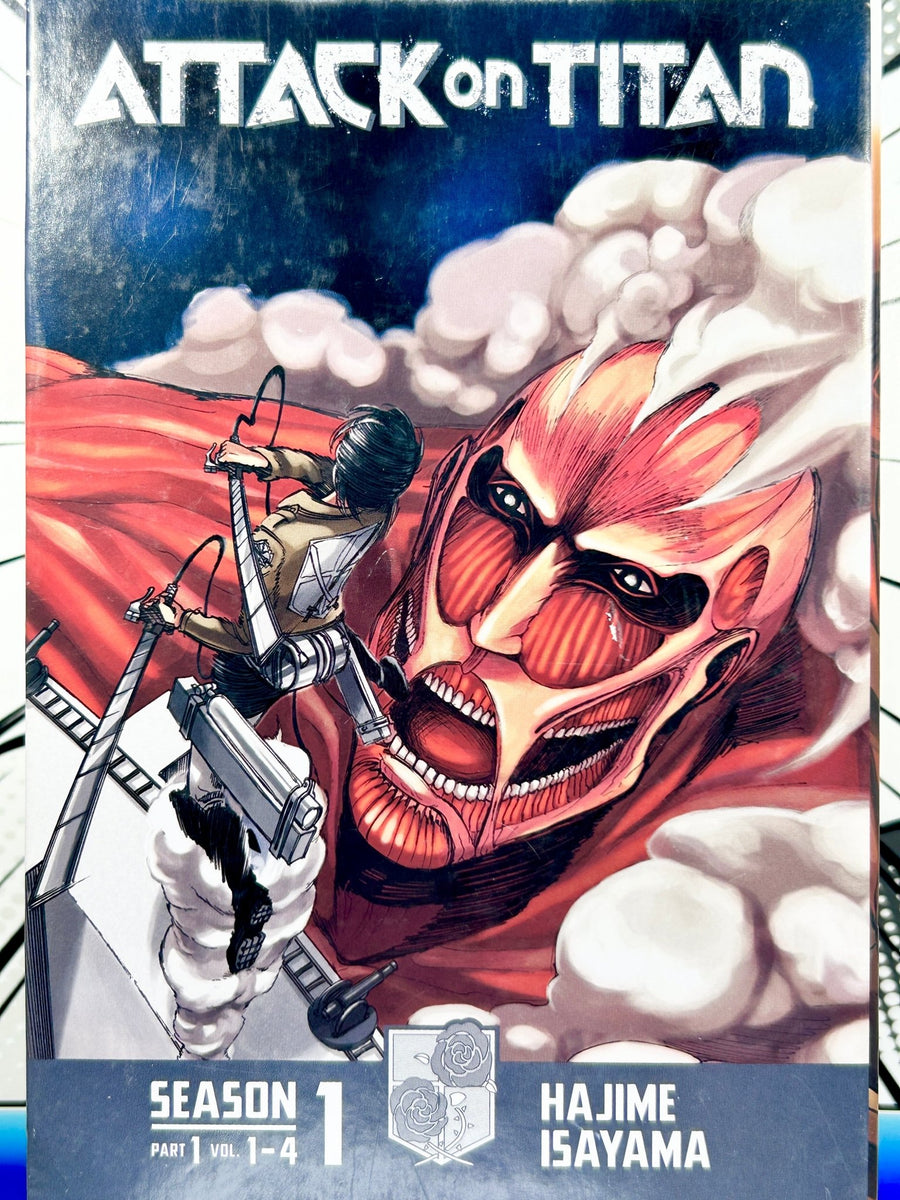 Kodansha's Attack on Titan Box Set Vol 1-4 Manga for only 14.99 at The ...