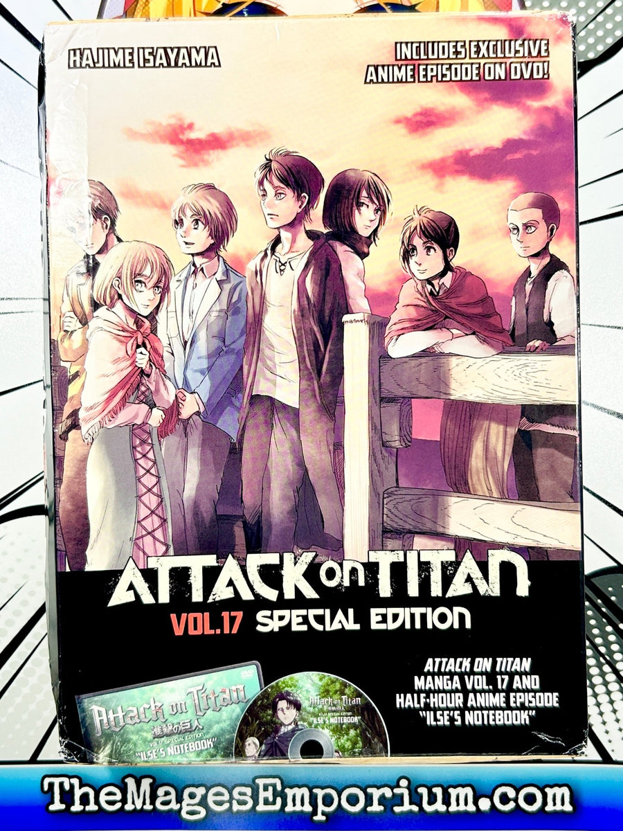 Kodansha's Attack on Titan Special Edition Vol 17 with Box and Sealed ...