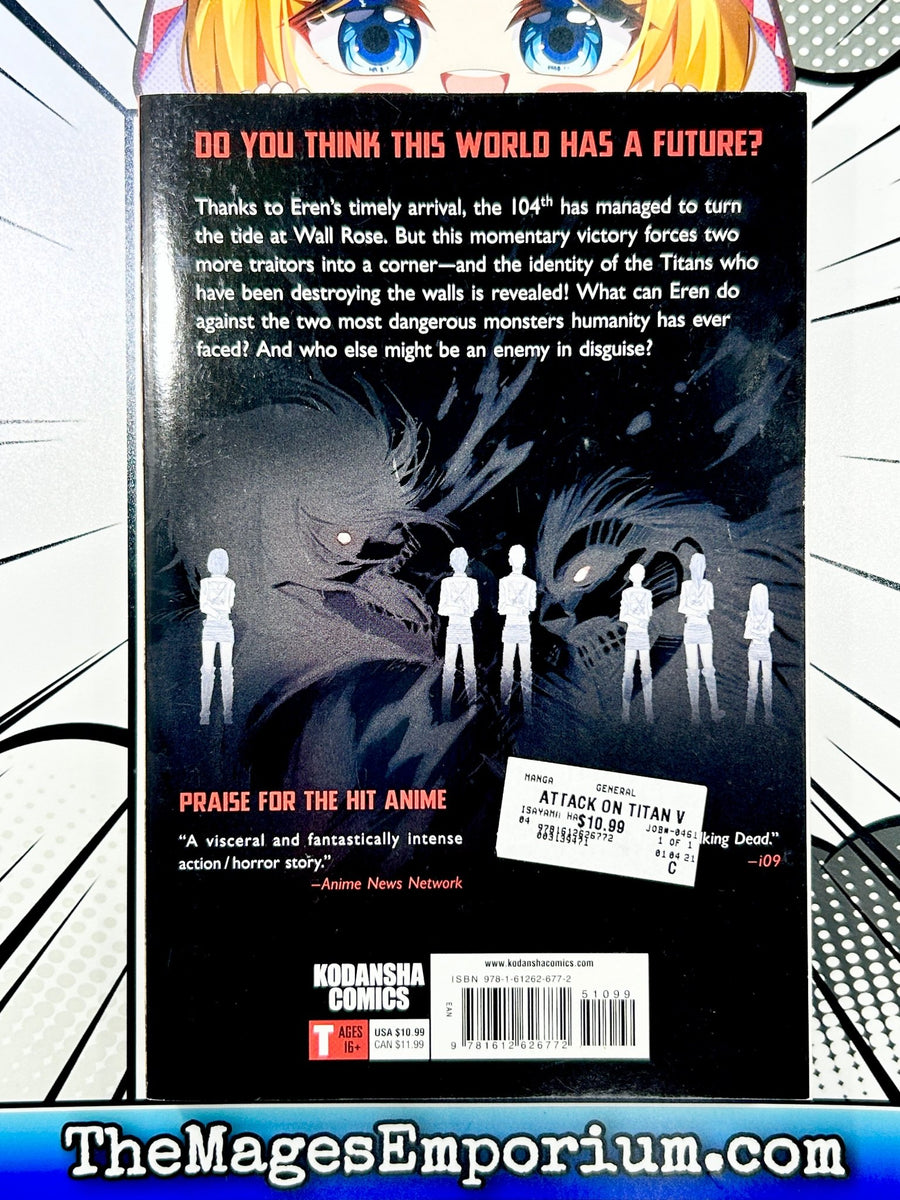 Kodansha's Attack on Titan Vol 11 Manga for only 5.99 at The Mage's ...