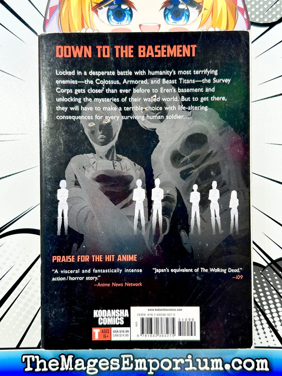 Viz Media's Attack on Titan Vol 21 Manga for only 5.99 at The Mage's ...