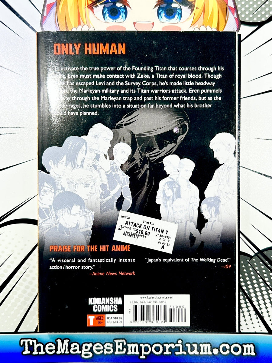 Kodansha's Attack on Titan Vol 30 Manga for only 5.99 at The Mage's ...