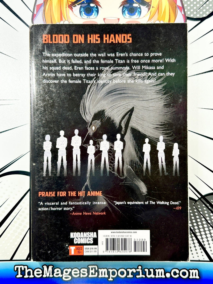 Kodansha's Attack on Titan Vol 8 Manga for only 5.39 at The Mage's| The ...