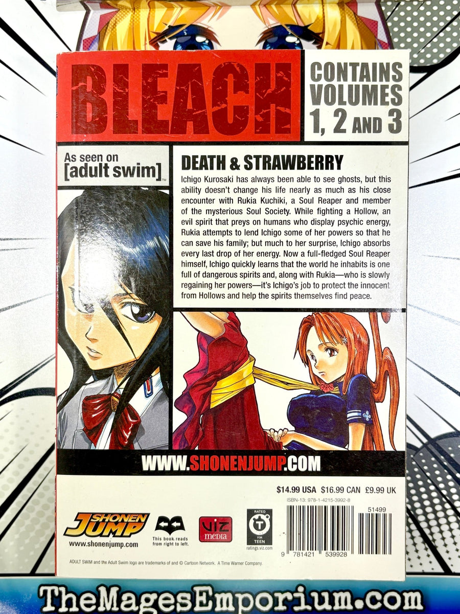 Viz Media's Bleach Vol 1-3 Omnibus Manga for only 9.39 at The Mage's ...