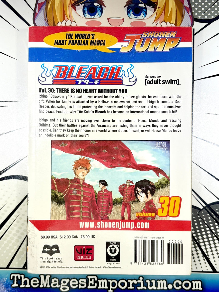 Viz Media's Bleach Vol 30 Ex Library Manga for only 2.99 at The Mage's ...