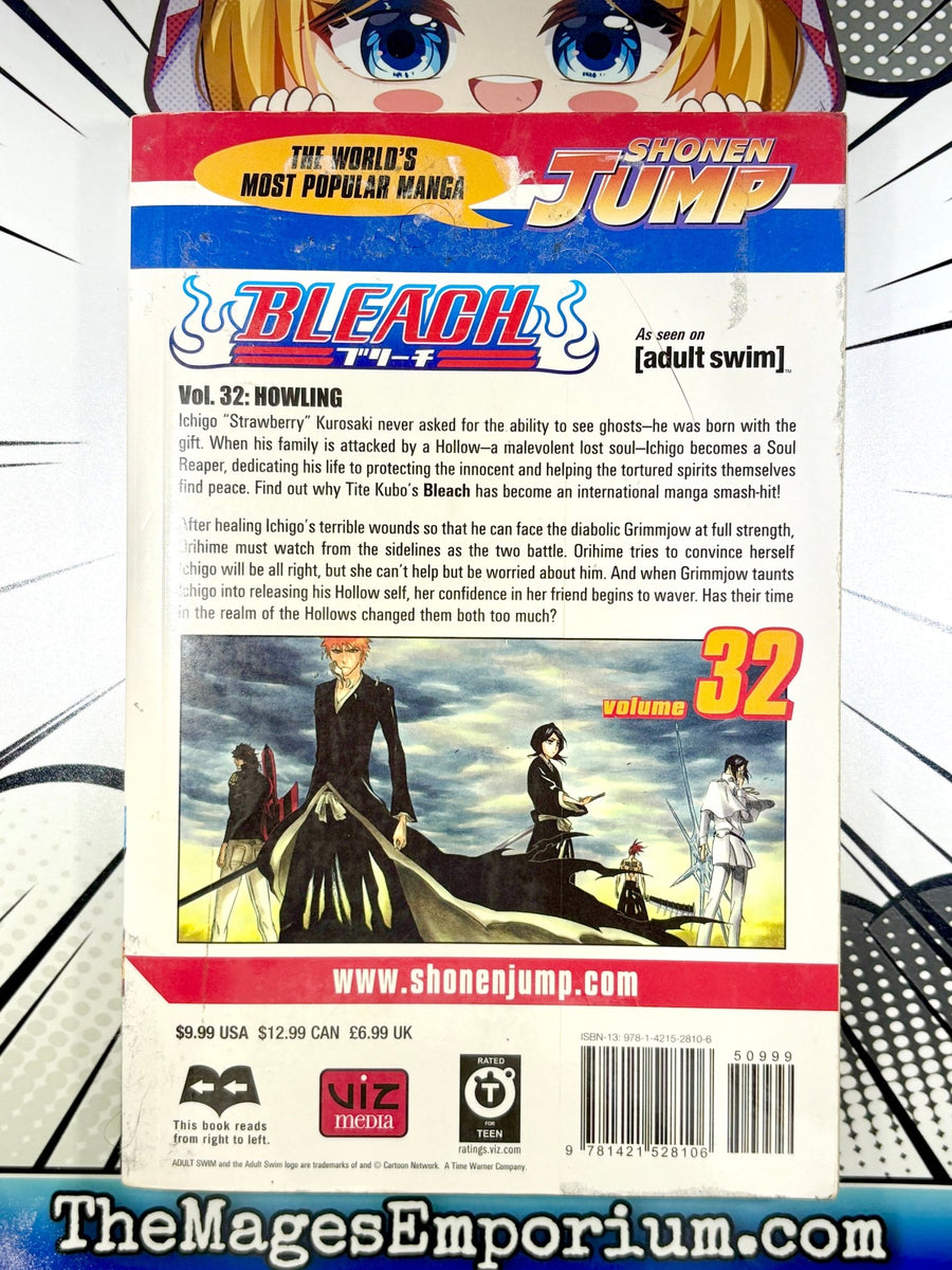 Viz Media's Bleach Vol 32 Ex Library Manga for only 2.99 at The Mage's ...