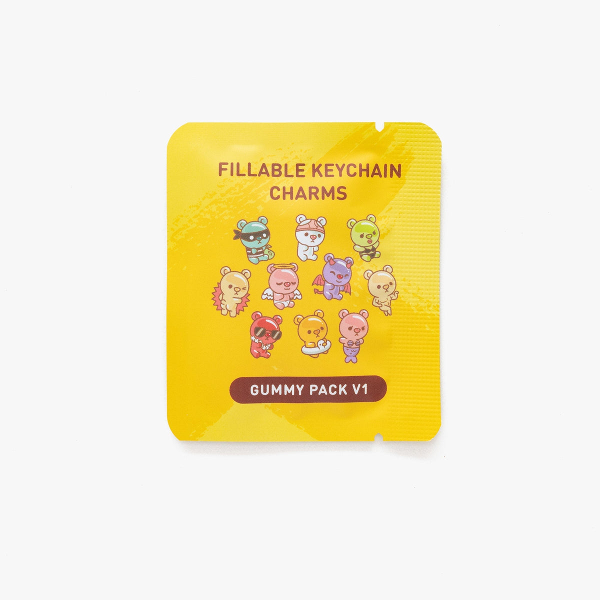 Geoffrey Siu Art LLC's Gummy Bear Fillable Keychain Charms Blind| The ...