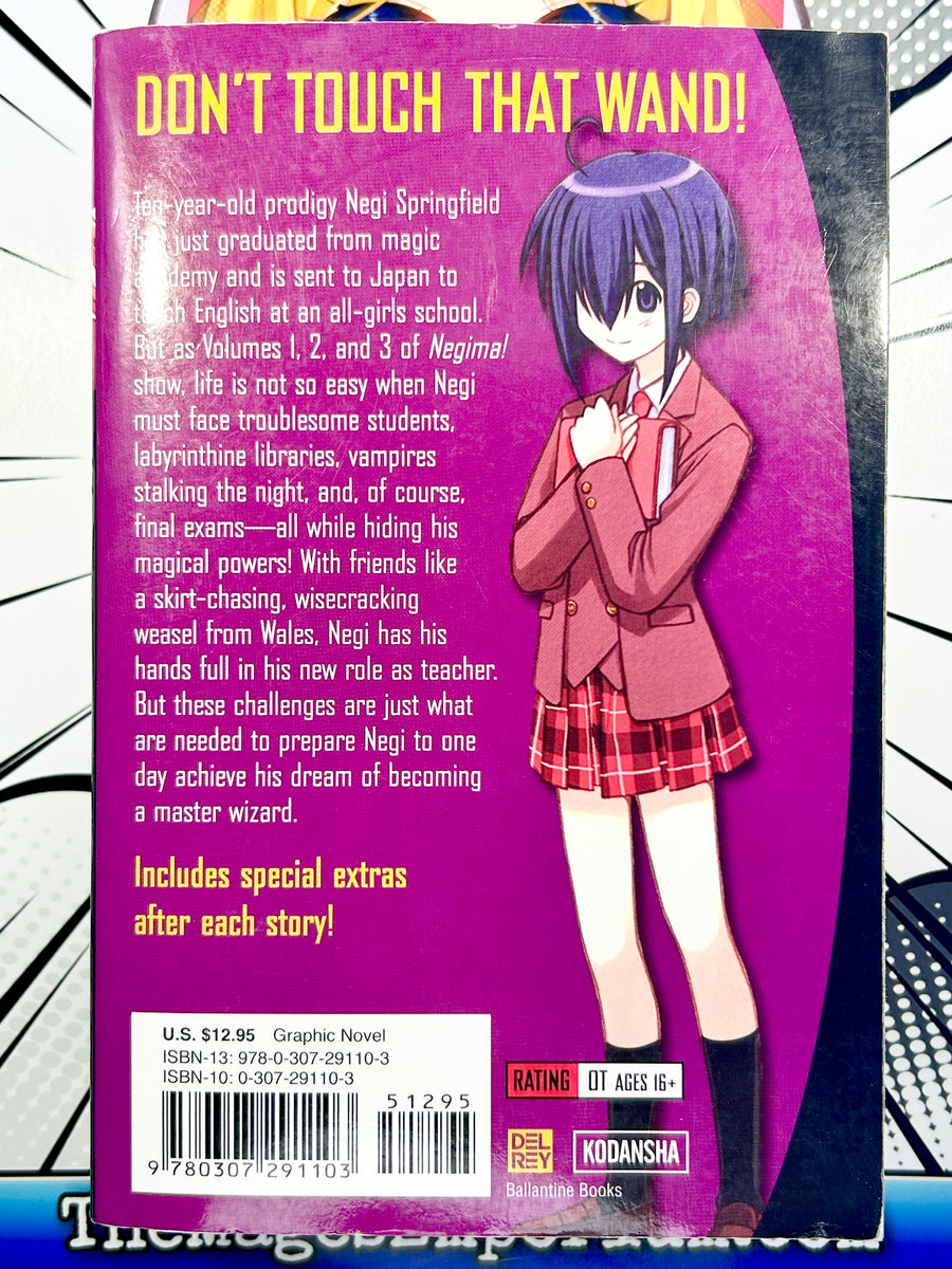 Kodansha's Negima! Vol 1-3 Omnibus Edition Manga for only 10.99 at The ...