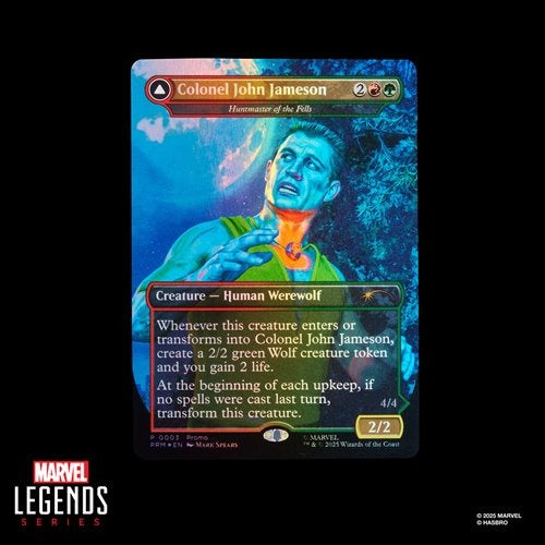 ToyShnip's Spider-Man Marvel Legends Magic: The Gathering Man-Wolf| The ...