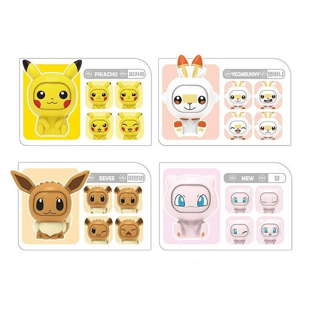 LingDong: Pokemon Face Off Figures 1st Batch - 1 Blind Pokeball Capsul ...