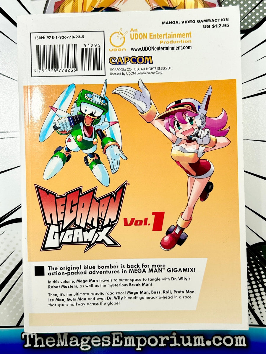 Udon's Mega Man Gigamix Vol 1 Manga for only 5.99 at The Mage's| The ...