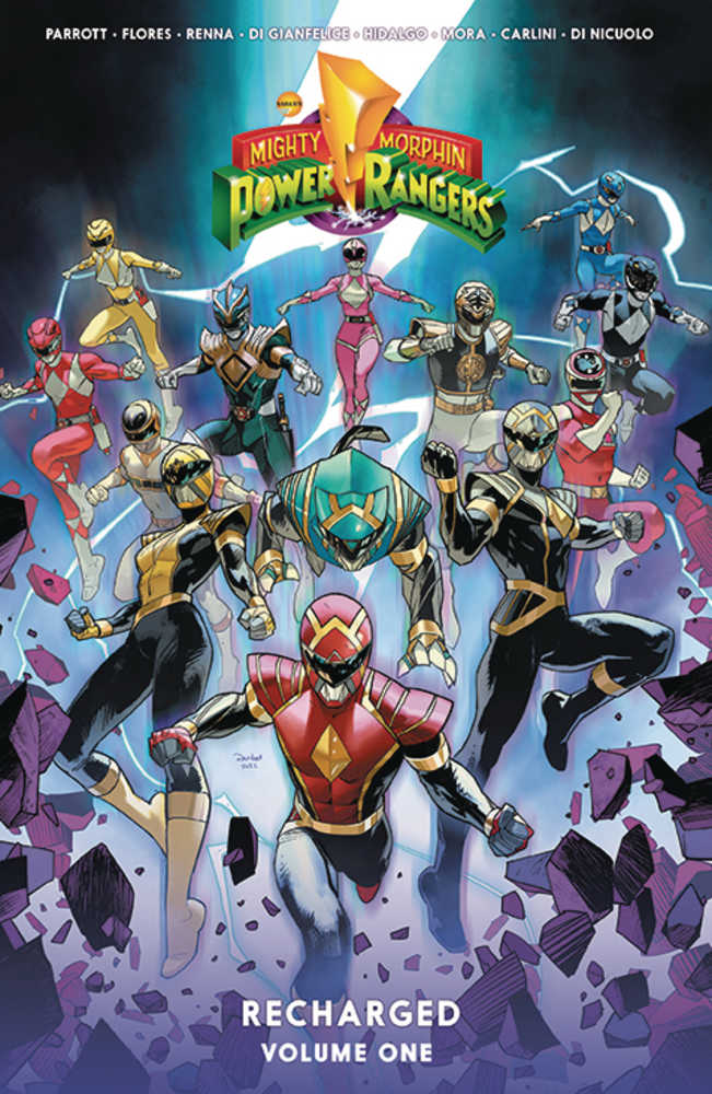 The Multiverse's Mighty Morphin Power Rangers Recharged TPB Volume 01 ...