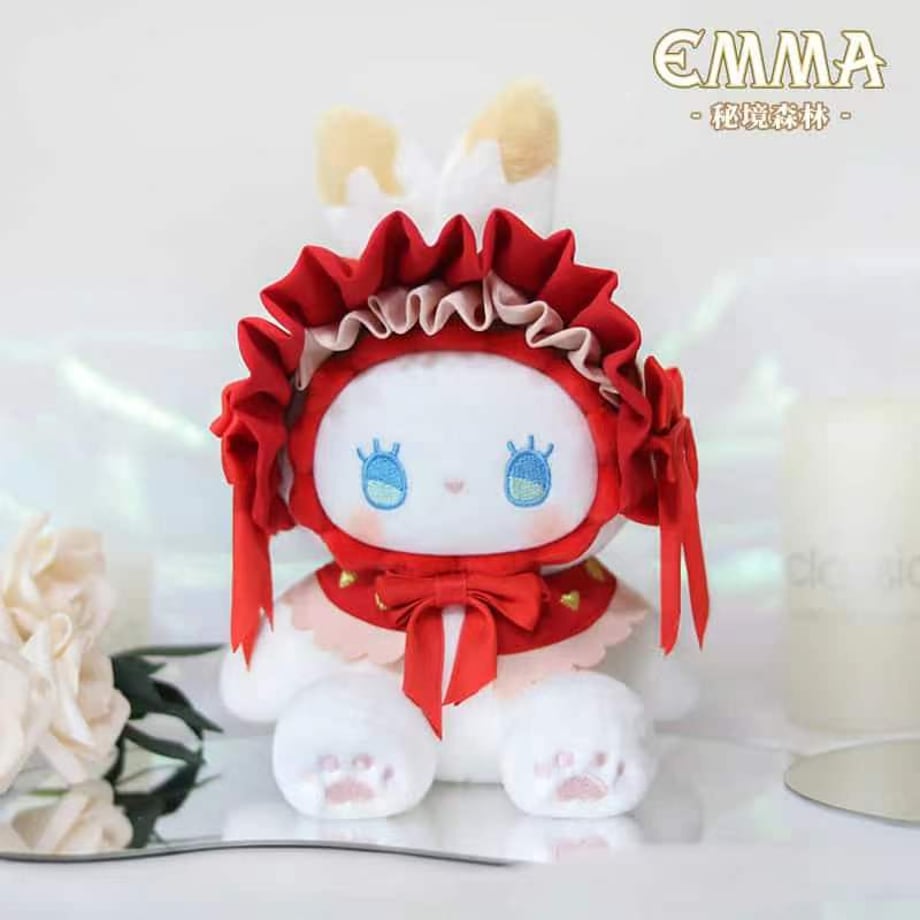 MJ Studio: Emma - Strawberry Red Emma Plush Keychain| The Mage's Emporium