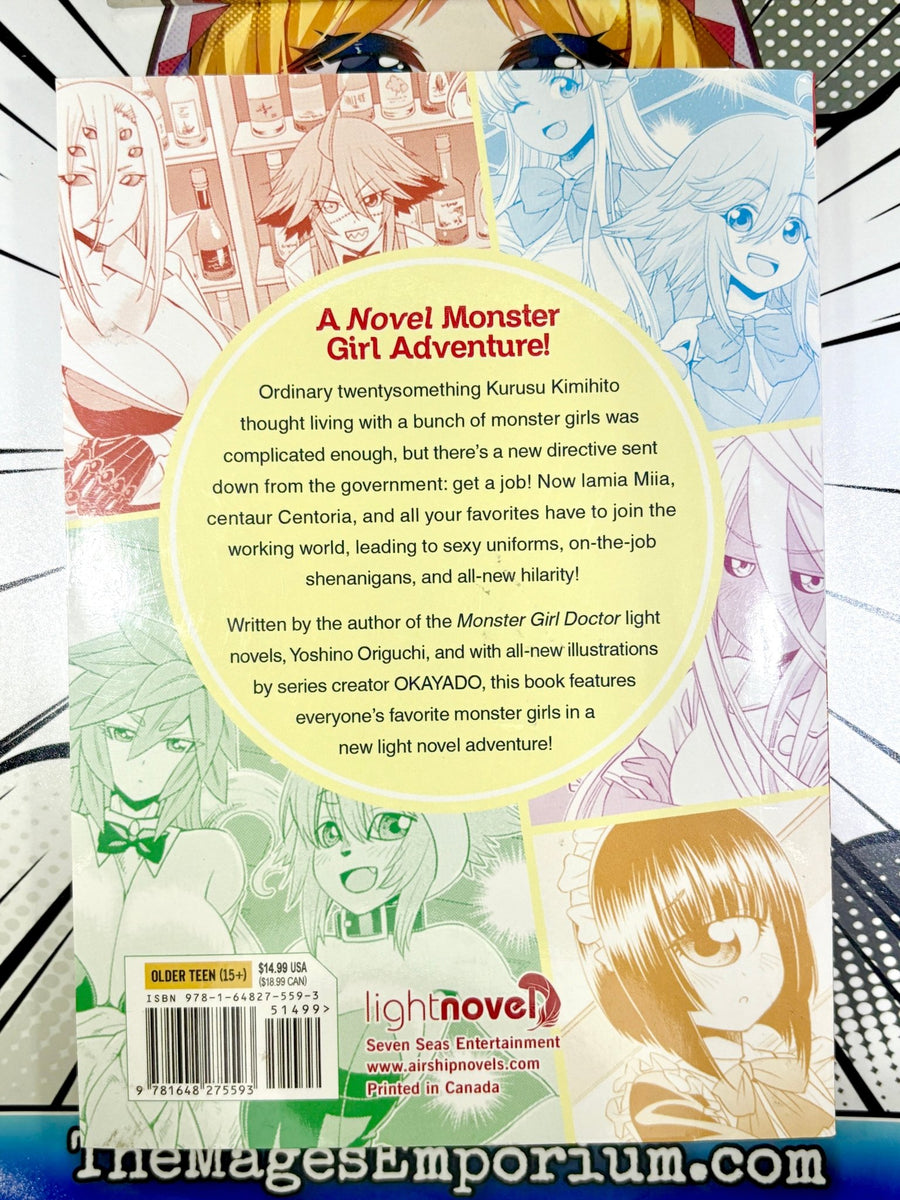 Seven Seas's Monster Musume Monster Girls on the Job! Light Novel| The ...
