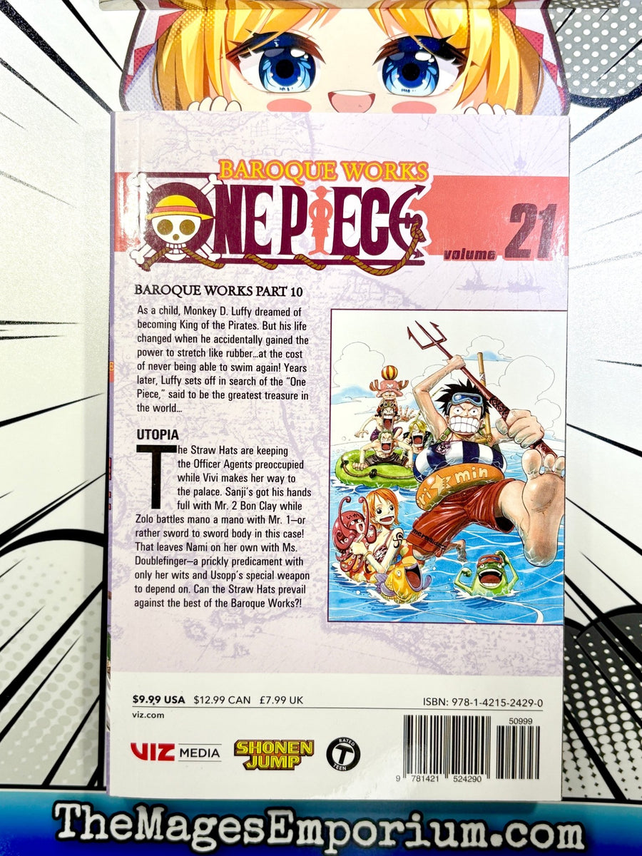 Viz Media's One Piece Vol 21 Manga for only 5.99 at The Mage's| The ...