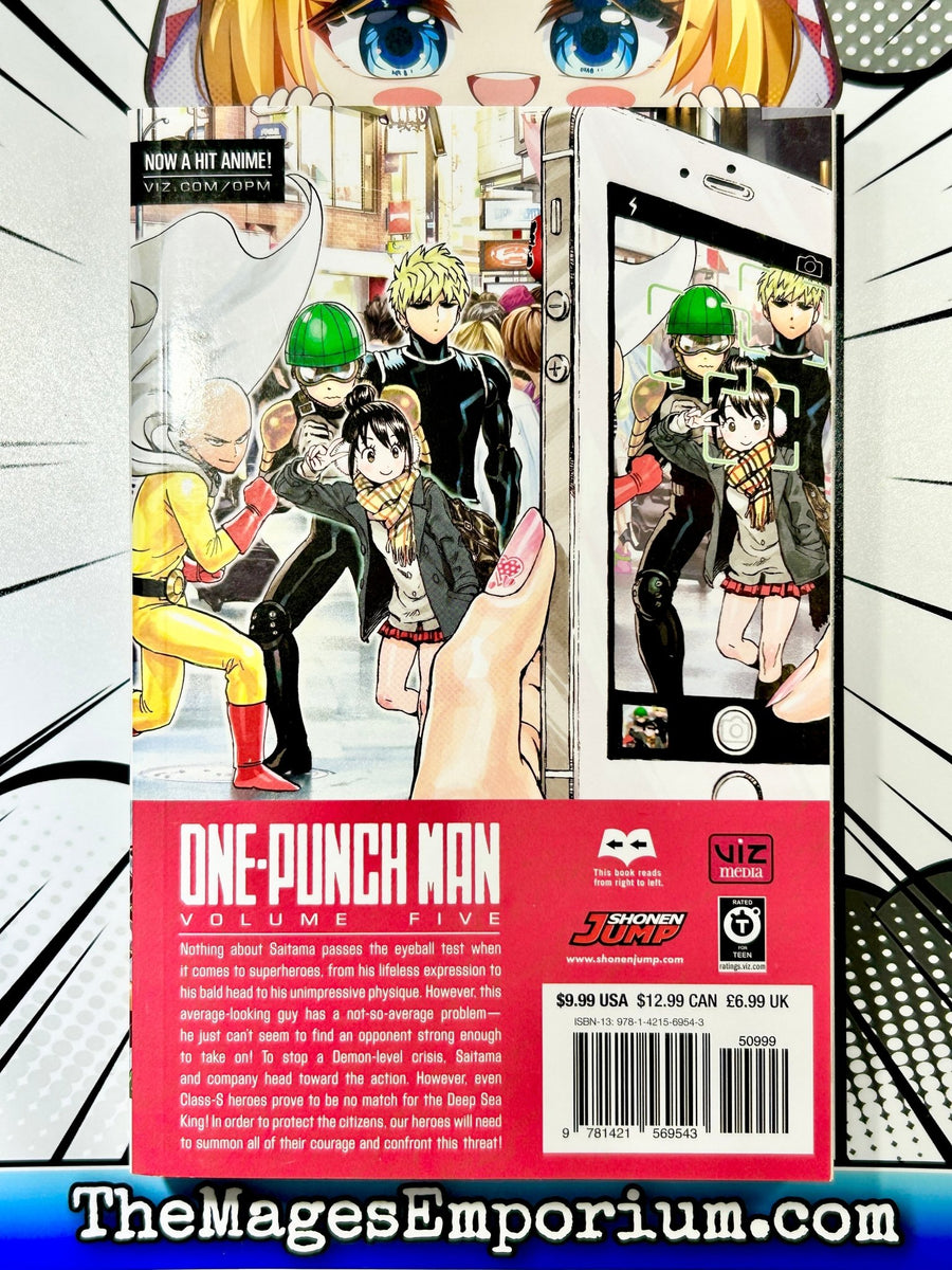 Viz Media's One-Punch Man Vol 5 Manga for only 5.99 at The Mage's| The ...