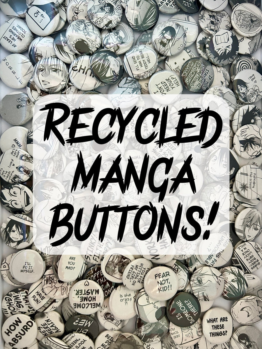 The Mage's Emporium's Recycled Manga Buttons for only 1.00 at The| The ...